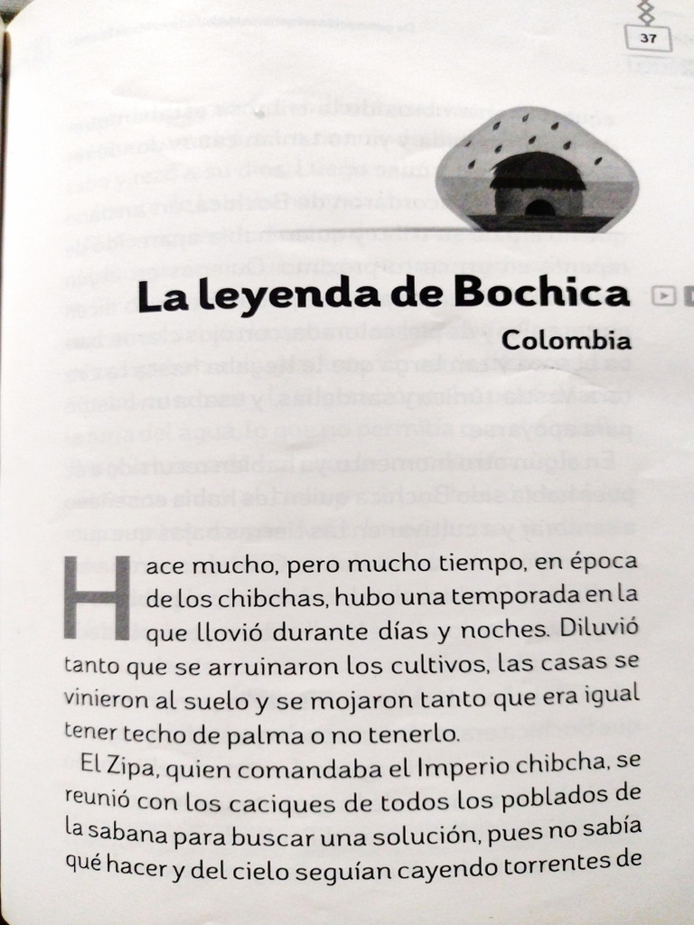 La Leyenda de Bochica - Colombia | PDF