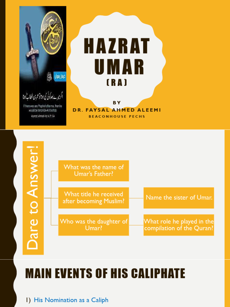 Umar's Caliphate Legacy | PDF | Umar | Caliphate