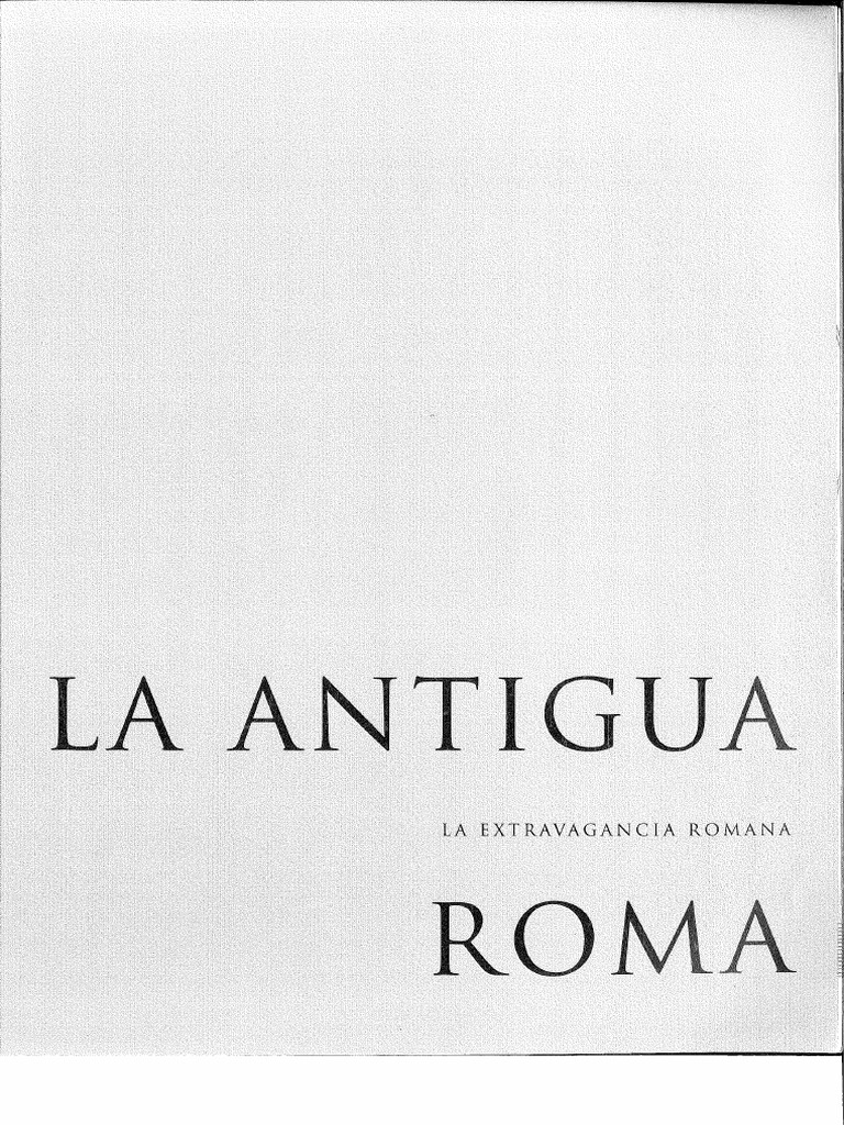 4 Roma Libro | PDF