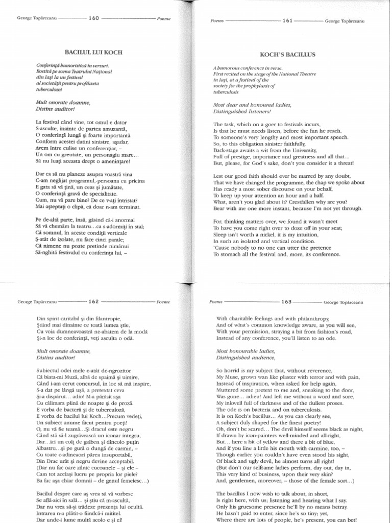 George Toparceanu Poezii 81-90 | PDF
