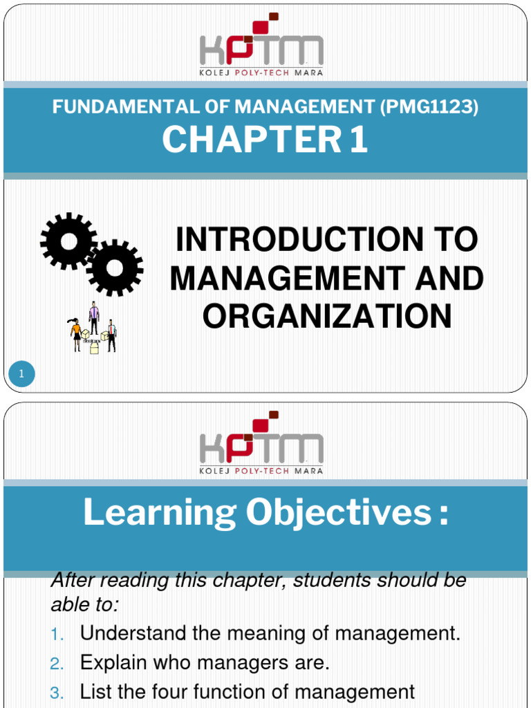 CHAPTER 1- INTRO (1)pmg | PDF | Entrepreneurship | Employment