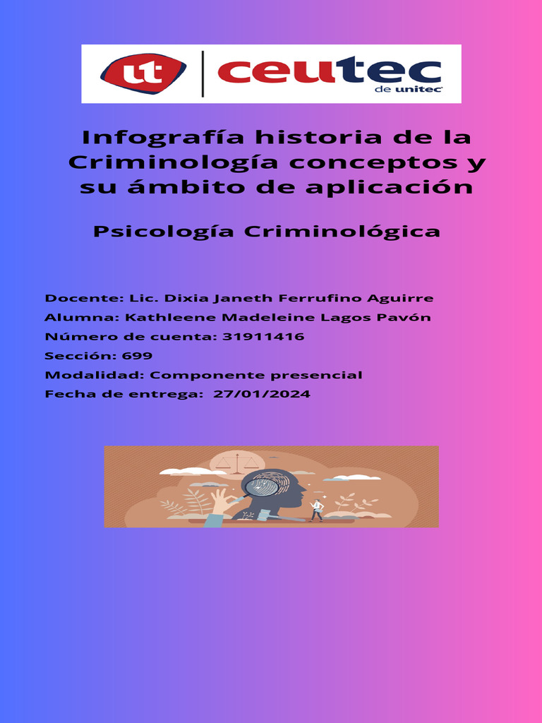 Annotated-Tarea 1 Infograf%C3%ADa Historia de La Criminolog%C3%ADa %283 ...