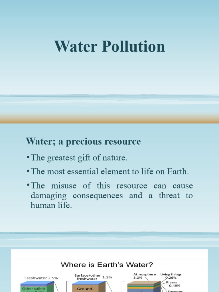 Water Pollution | Download Free PDF | Eutrophication | Water Pollution
