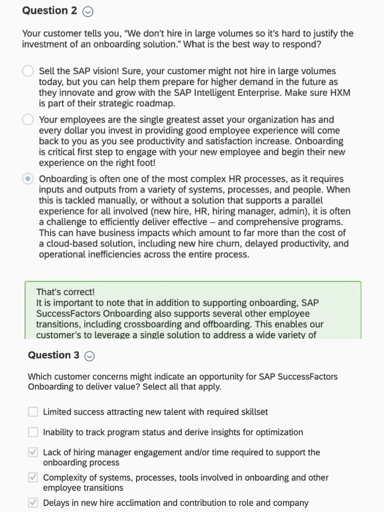 Qs SF Onboarding | PDF