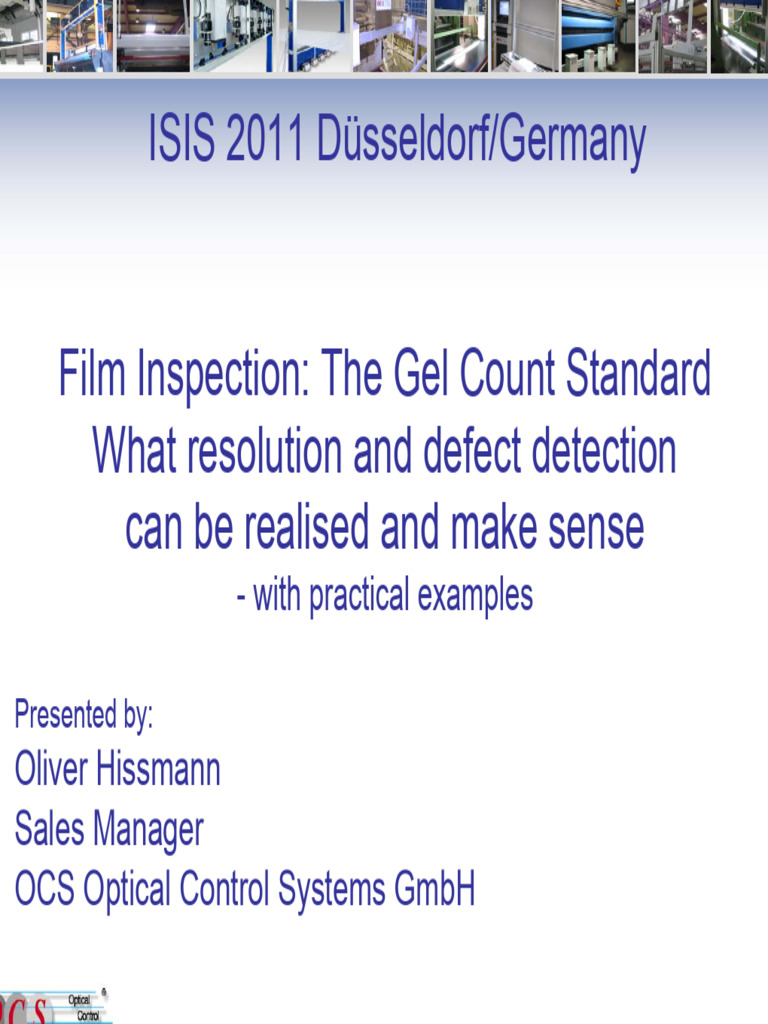 Ocs Slide | PDF | Extrusion | Applied And Interdisciplinary Physics