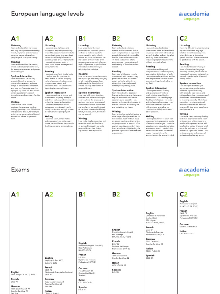 Language Proficiency Levels Explained | PDF | Speech | Human Communication