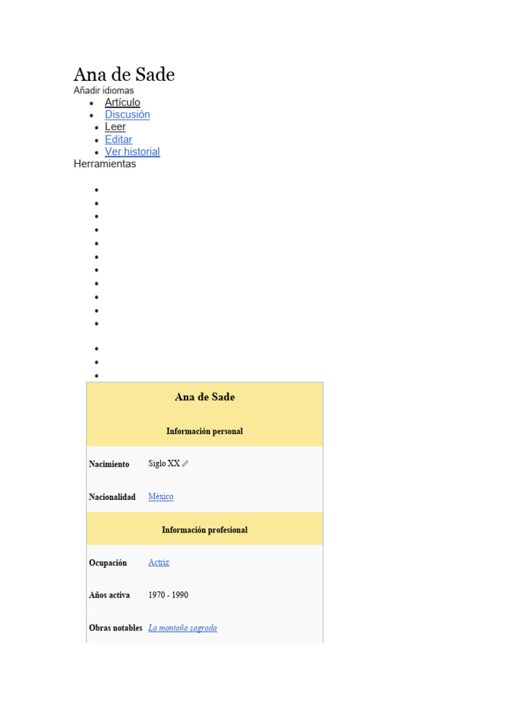 Ana de Sade | PDF
