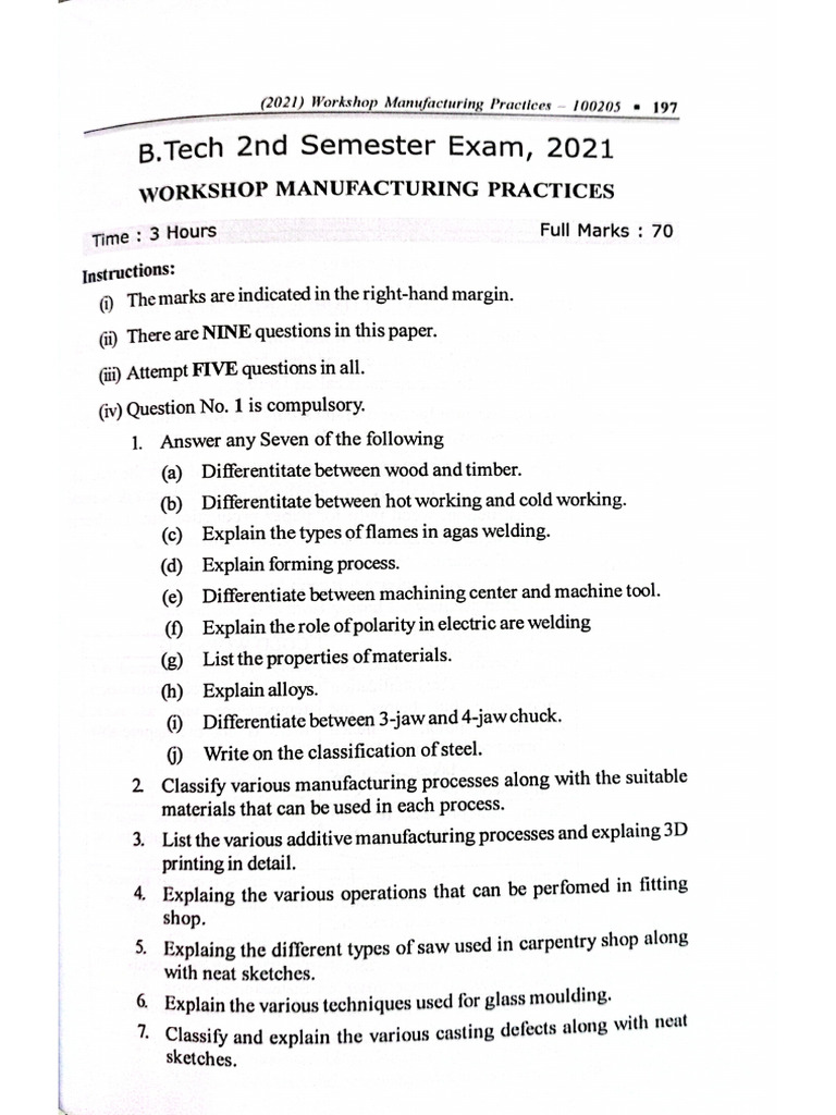 Workshop Answer 2021 | PDF