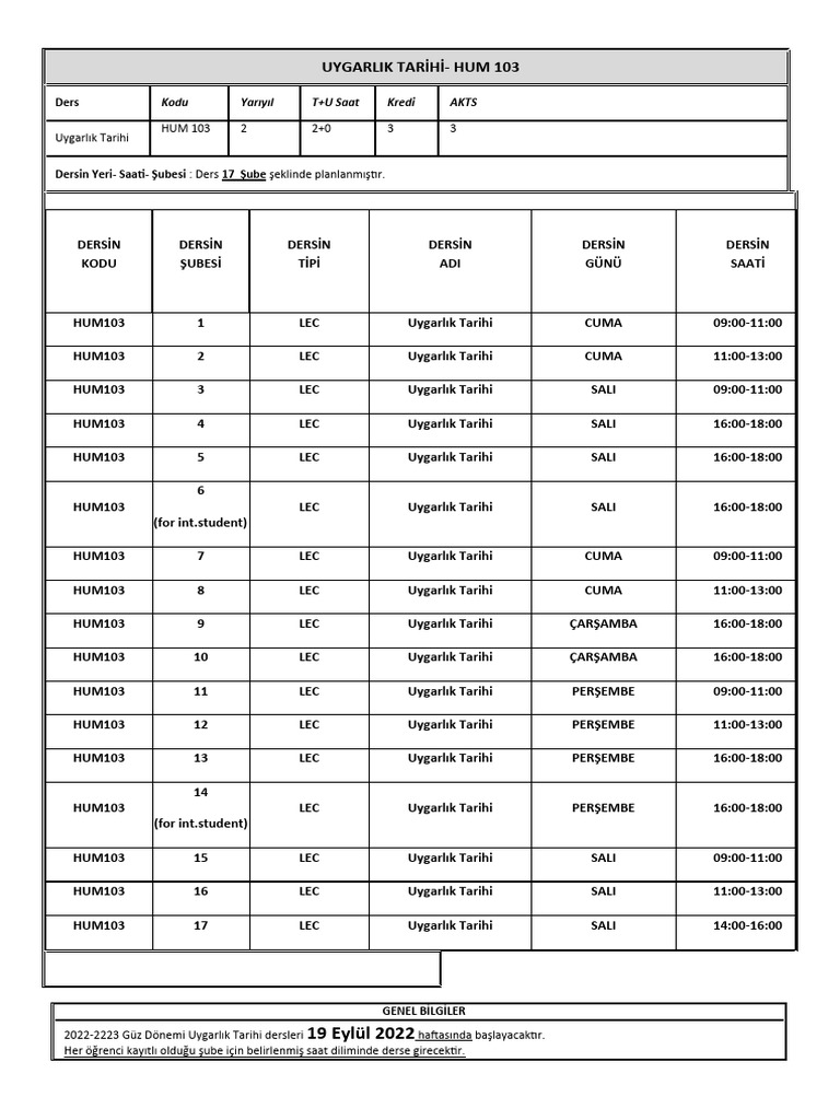 Uygarlık Tarihi İzlence (2022-2023 Güz) | PDF