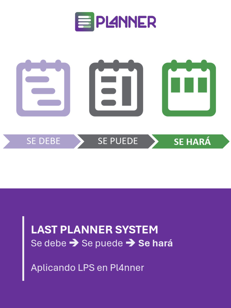 Last Planner Systems | PDF | Planificación | Optimización Matemática