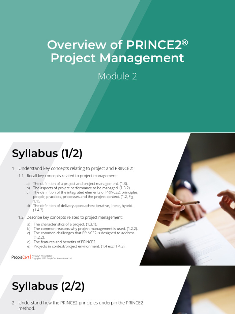 2 - Overview of PRINCE2 Project Management | Download Free PDF | Project Management | Business