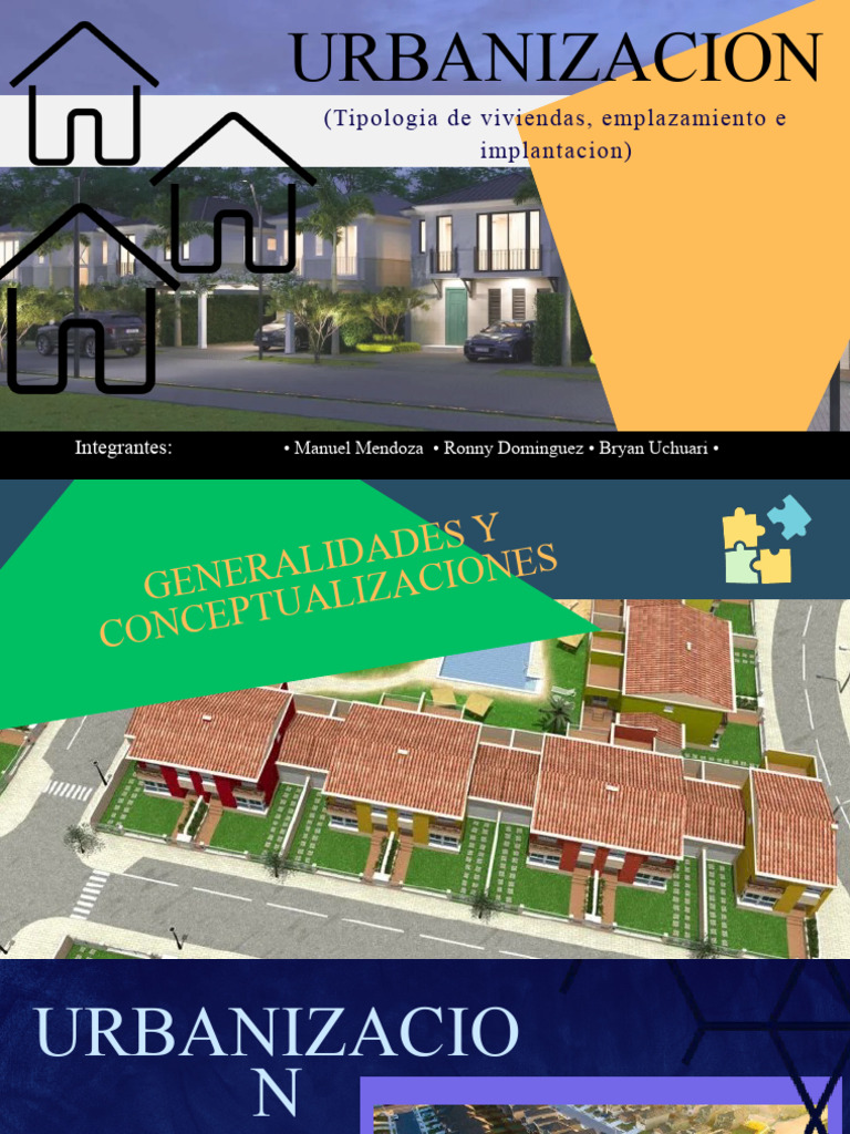 presentación Urbanizaciones | PDF | edificio | Urbanización