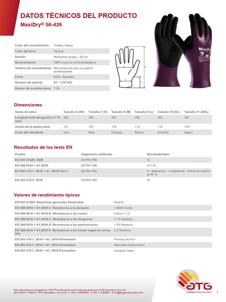 Maxi Dry 56-426 | PDF | Visión | Color