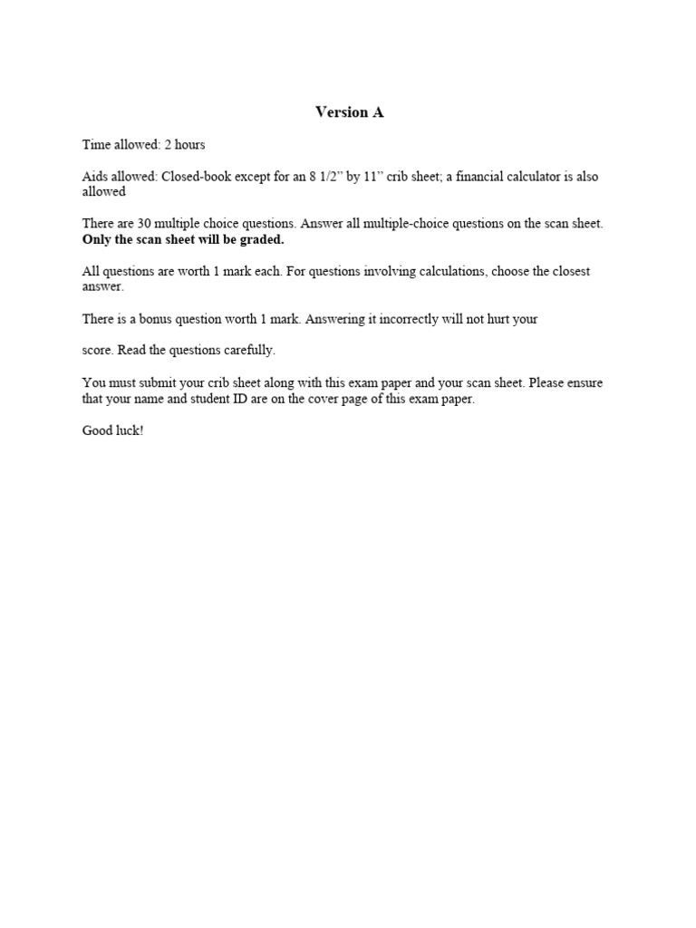 Midterm Example Pdf Share Repurchase Capital Structure