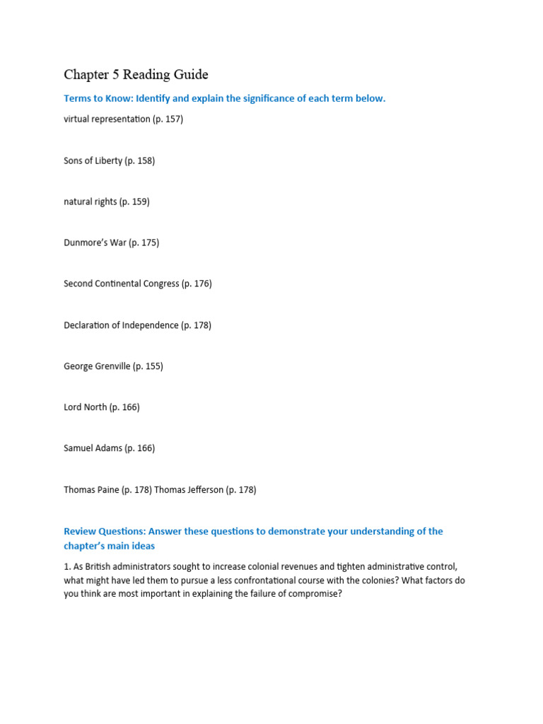 Chapter_5_Reading_Guide (1) | PDF