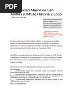 Logos de La UMSS | PDF