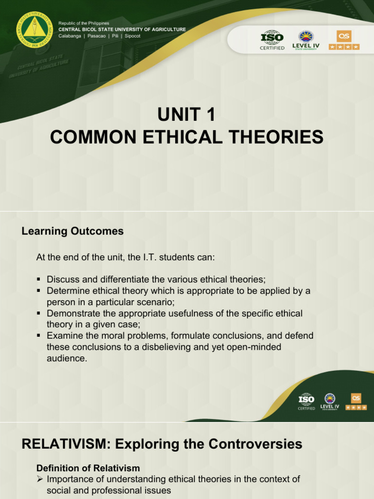 WEEK1 Student | PDF | Morality | Divine Command Theory