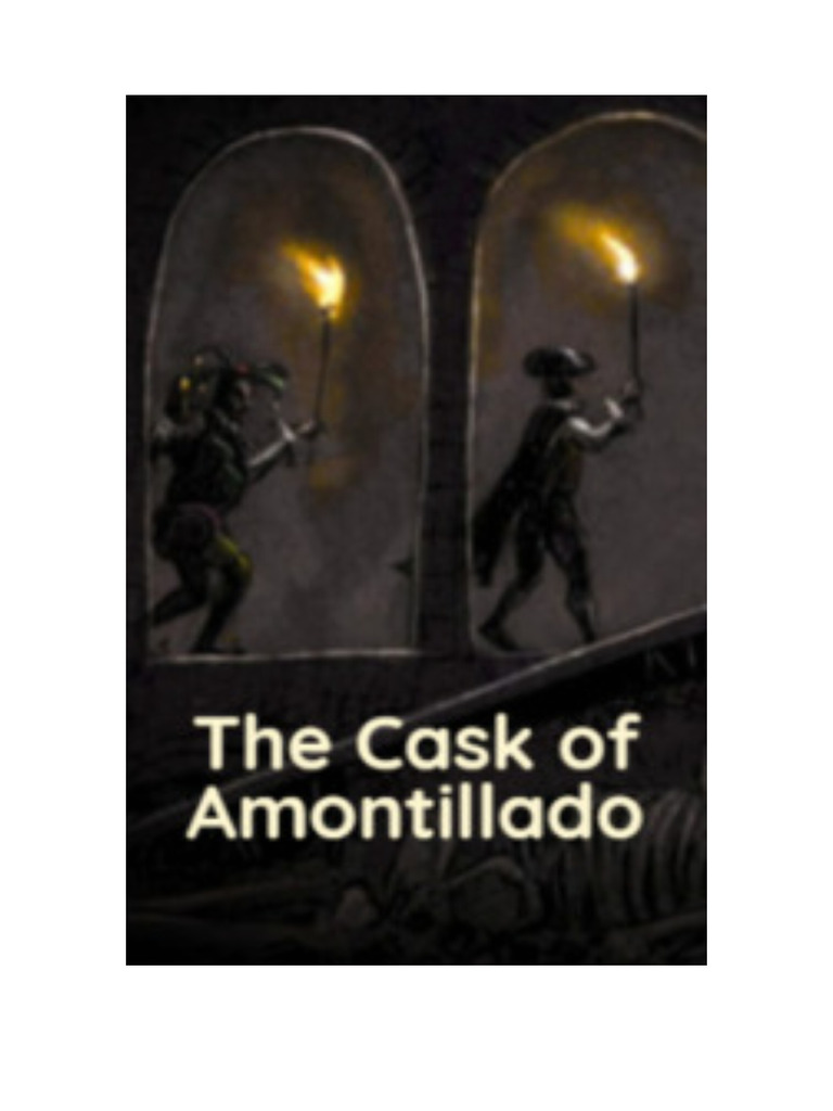 The Cask of Amontillado-Edgar Allan Poe | PDF | Barrel