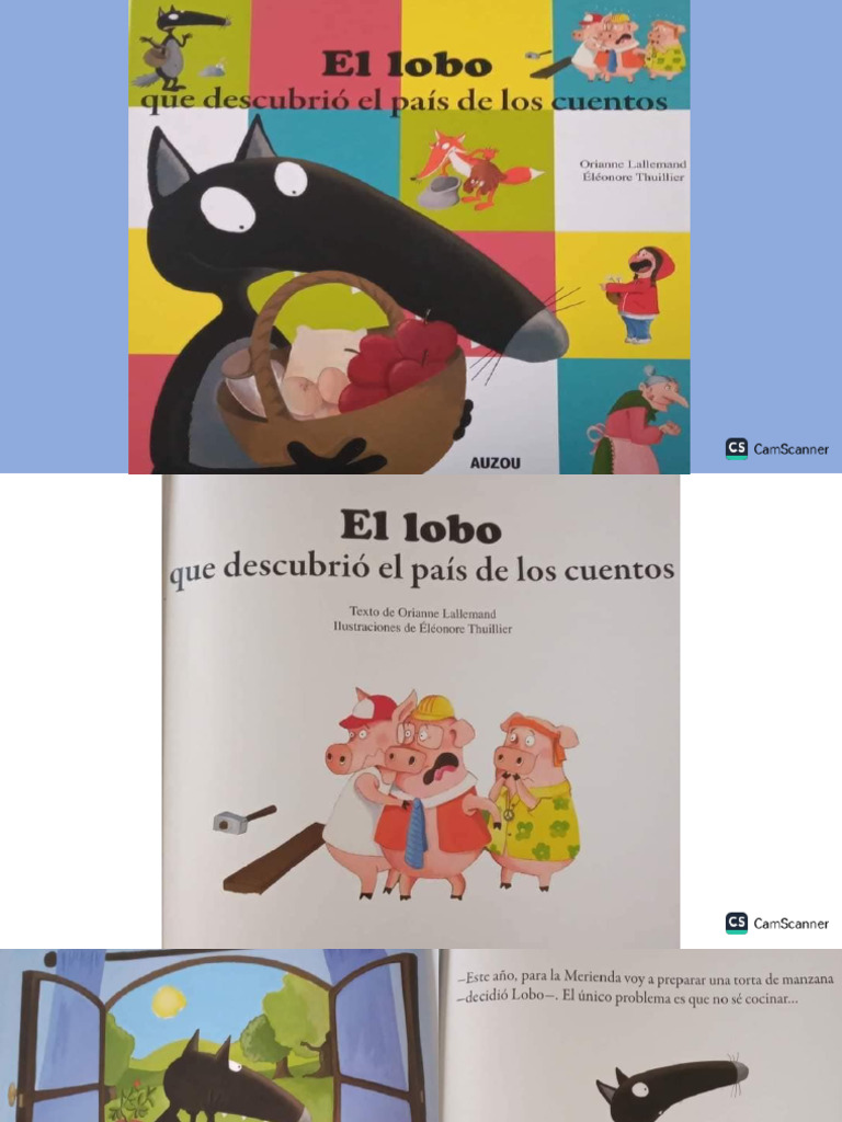 Cuento - El Lobo Que Descubrio Los Cuentos | PDF