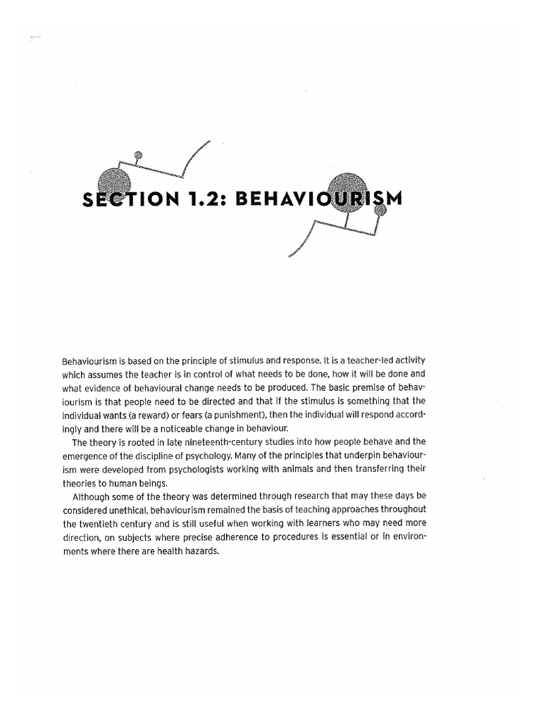 3 BehaviorismLearningtheory | PDF