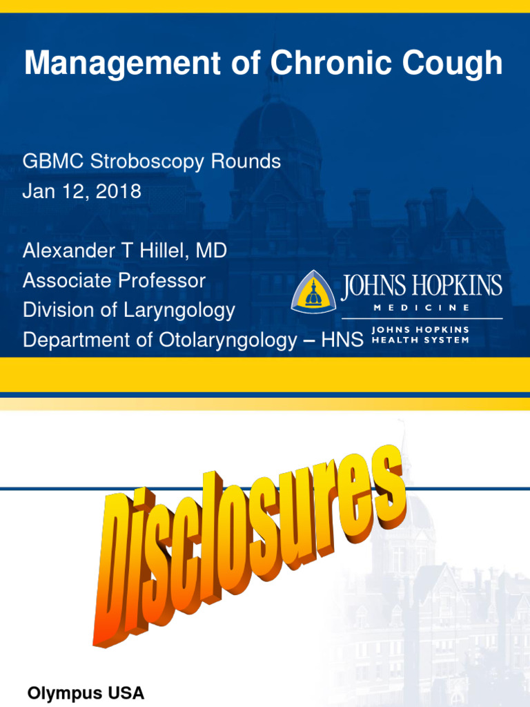 Chronic Cough Management Strategies | PDF | Cough | Diseases And Disorders