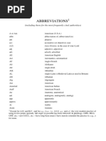 Spanish Abbreviations and Acronyms List | PDF | Anno Domini