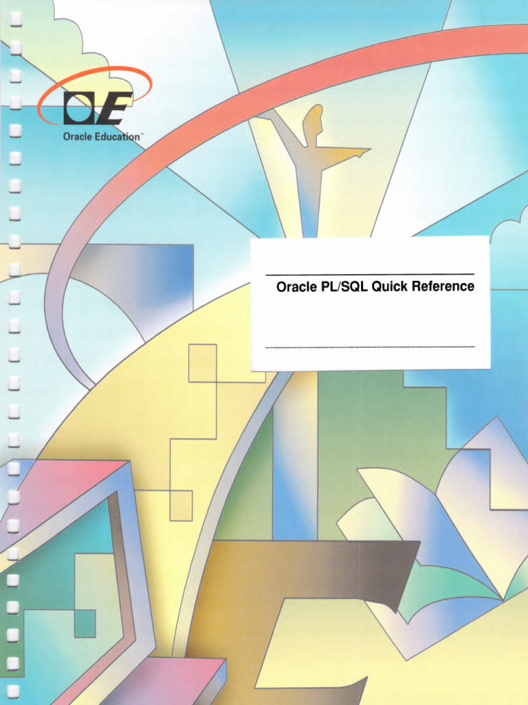 Oracle PLSQL Quickref | PDF | Pl/Sql | Reserved Word Oracle PLSQL Quickref | PDF | Pl/Sql | Reserved Word