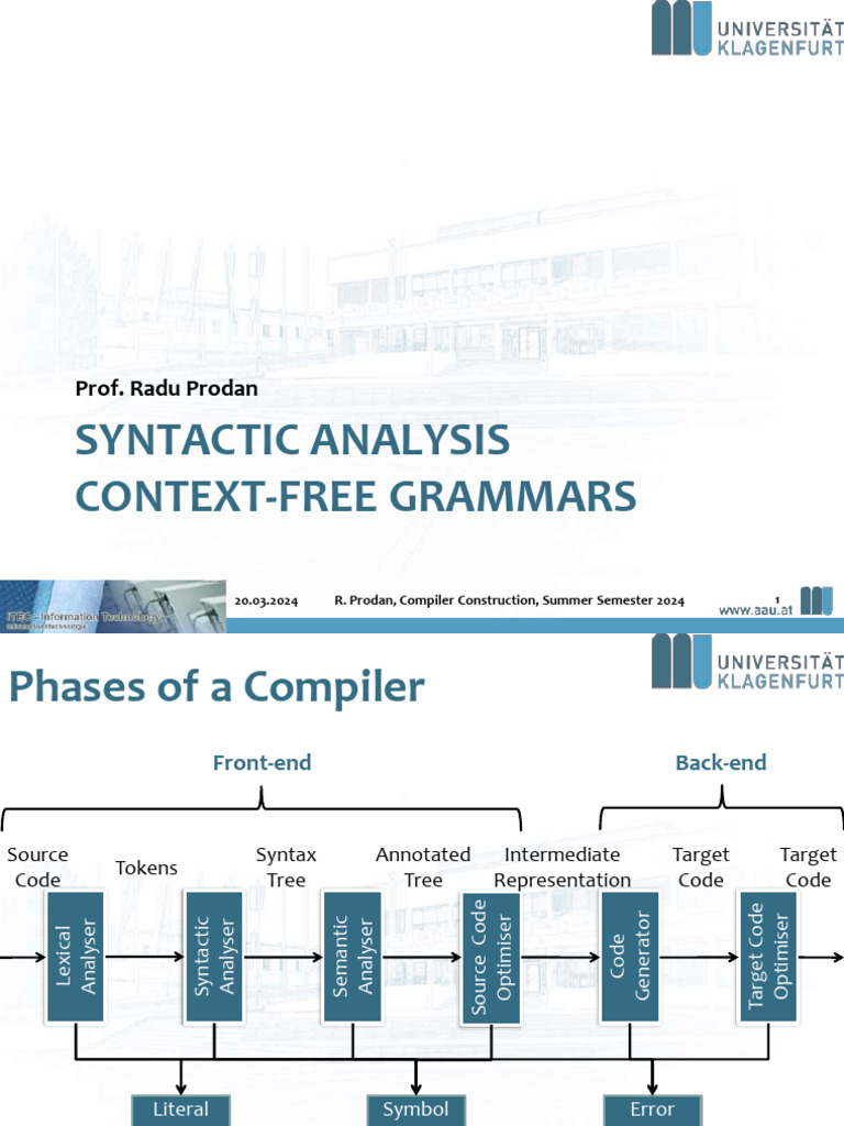 3 - Grammars | PDF | Parsing | Software Engineering