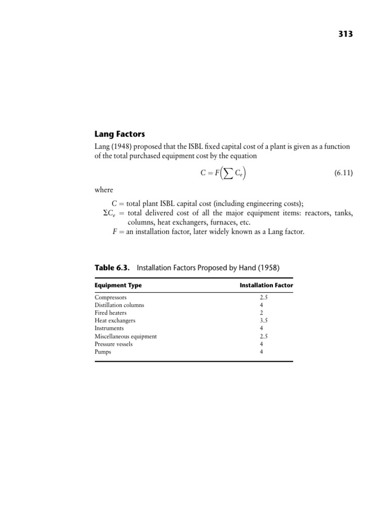 Towler_Table_Hand_Factors | PDF