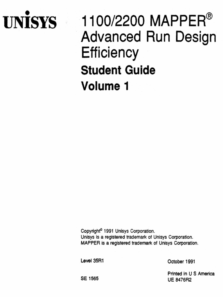 Mapper 35R1 Advanced Vol1 | Download Free PDF | Computer Data Storage | Data Buffer