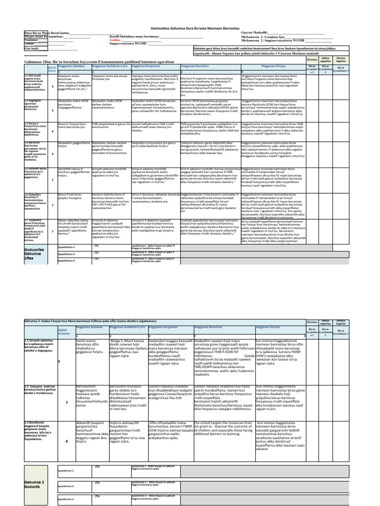 Competency Framework A.oromo Final - For Printing | PDF