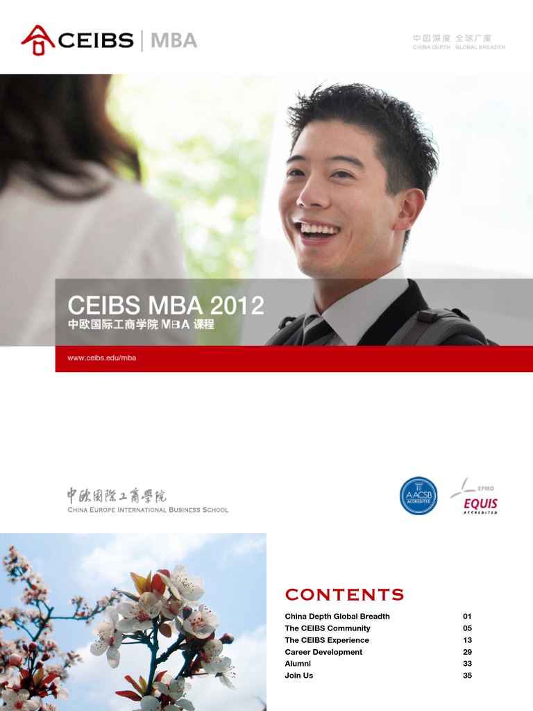 Mba Brochure | PDF | Master Of Business Administration | Graduate ...