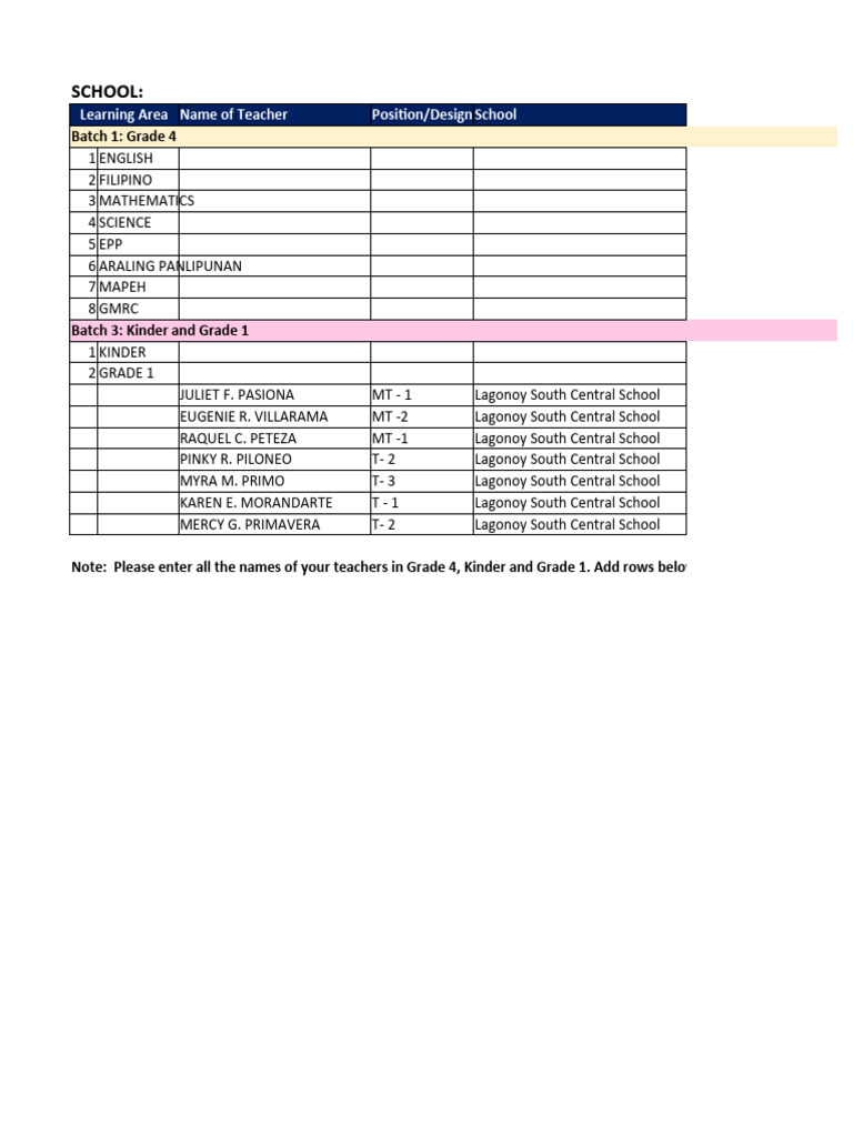 Grade 1 Matatag Curriculum Overview | PDF