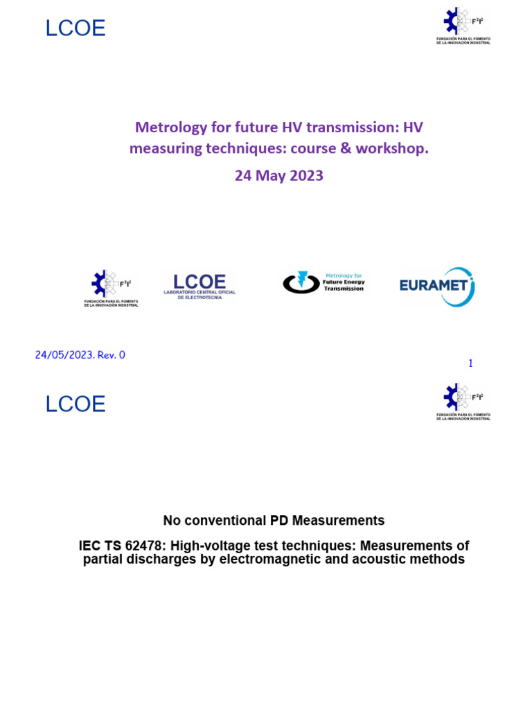 TS IEC 62478 Curso Workshop 24 Mayo F Garnacho | PDF | Waves | Amplitude