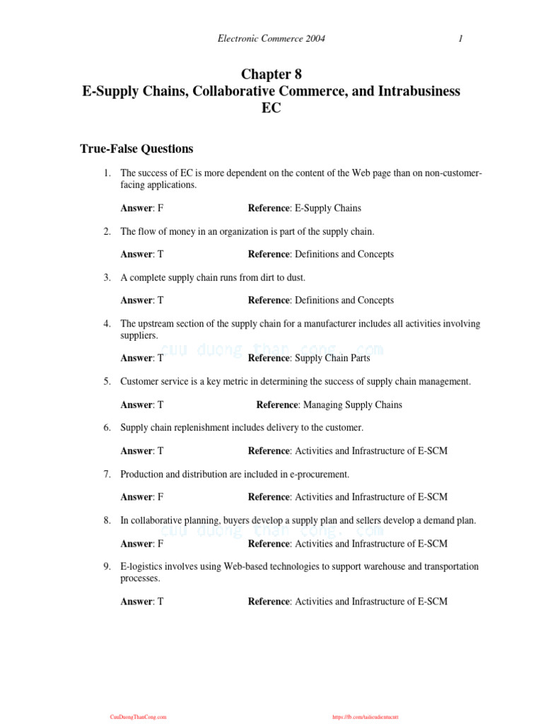 Thuong-Mai-Dien-Tu - Ec2004tif - Ch08-E-Supply-Chains,-Collaborative ...