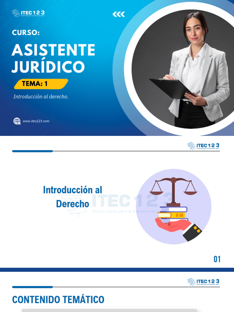 Asistente Jurídico - Clase 1 | PDF | Fuentes del derecho | Caso de ley