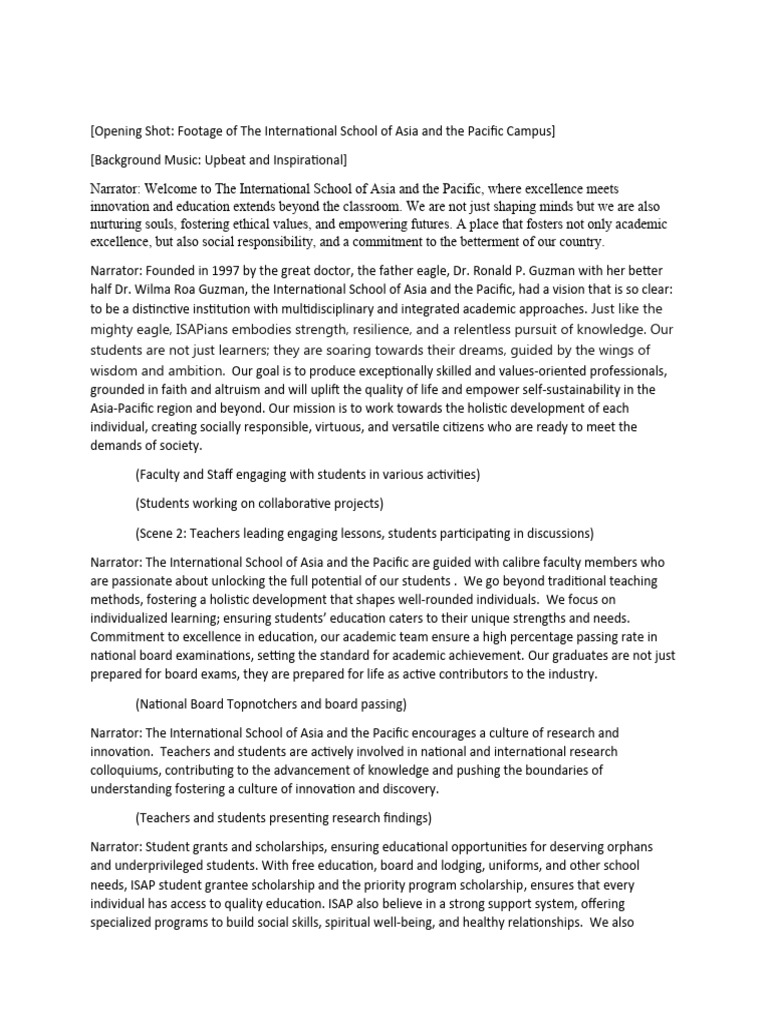 Script For Becnh Marking | PDF | Behavior Modification | Learning