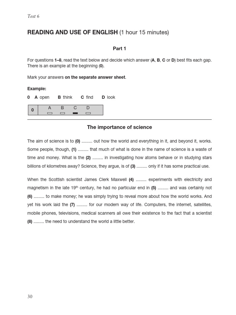 FIRST 2 With Answers - Past Papers | PDF | Science | Canning