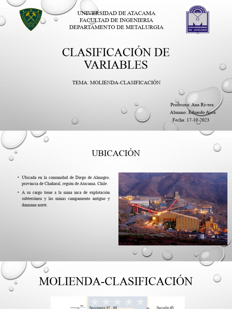 Clasificacion De Variables Eduardo Ayca Pdf Ingeniería Mecánica