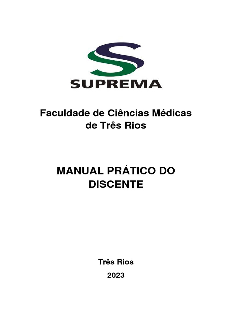 Manual Do Estudante - FCM - TR - 2023 | PDF | Pedagogia | Interdisciplinaridade