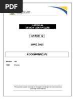 FS Accounting Grade 12 September 2023 P2 and Memo | PDF | Debits And ...