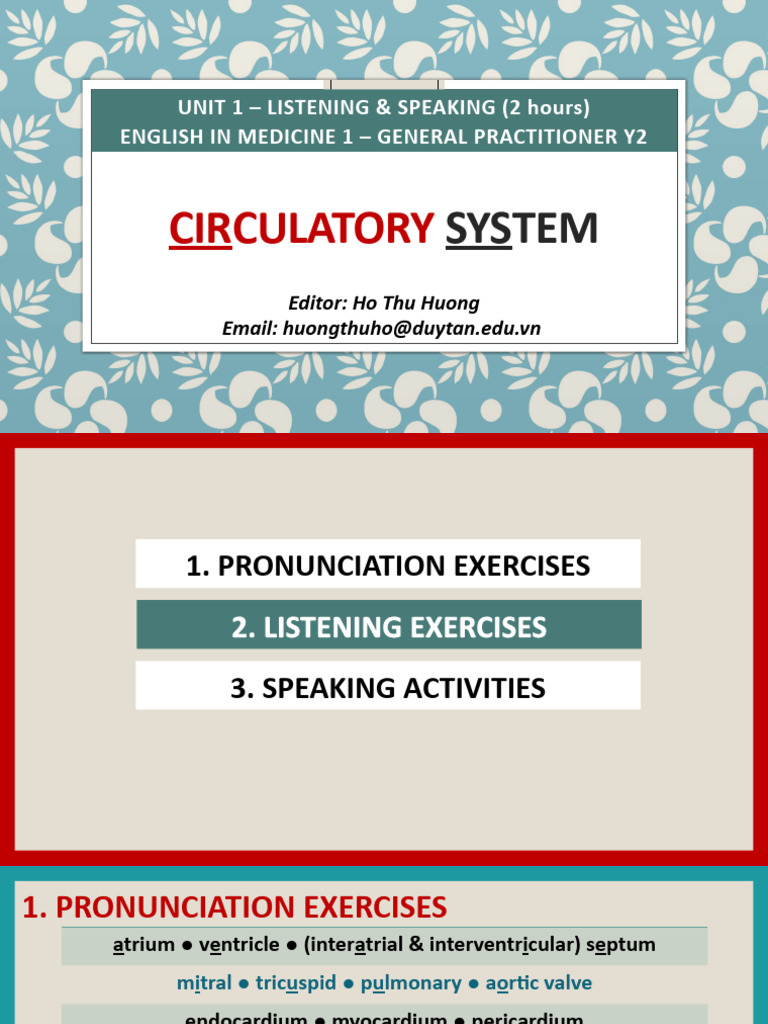 235 - 2024S - U1 - Circulatory - LIS 2 | PDF | Heart | Heart Valve