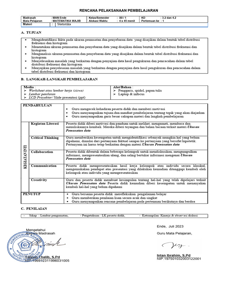 RPP 2 2022-2024 | PDF