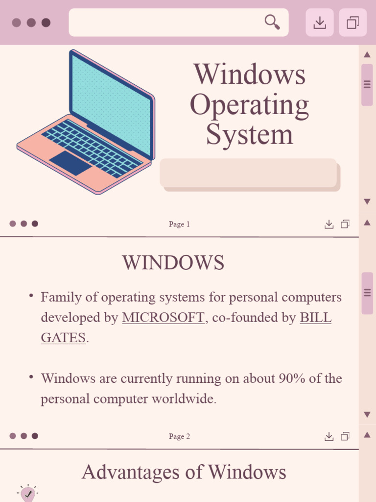 Windows Operating System | PDF