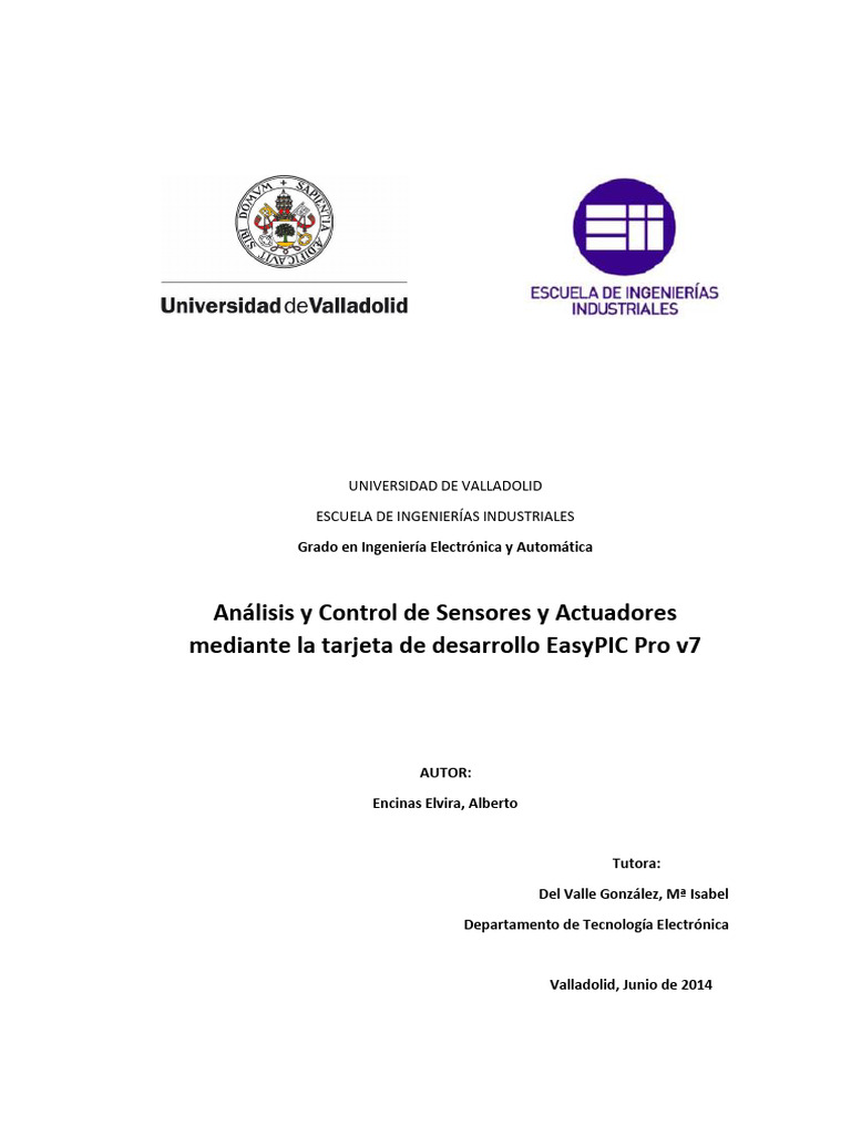 TFG P 164 | PDF | Microcontrolador | Sistema Integrado