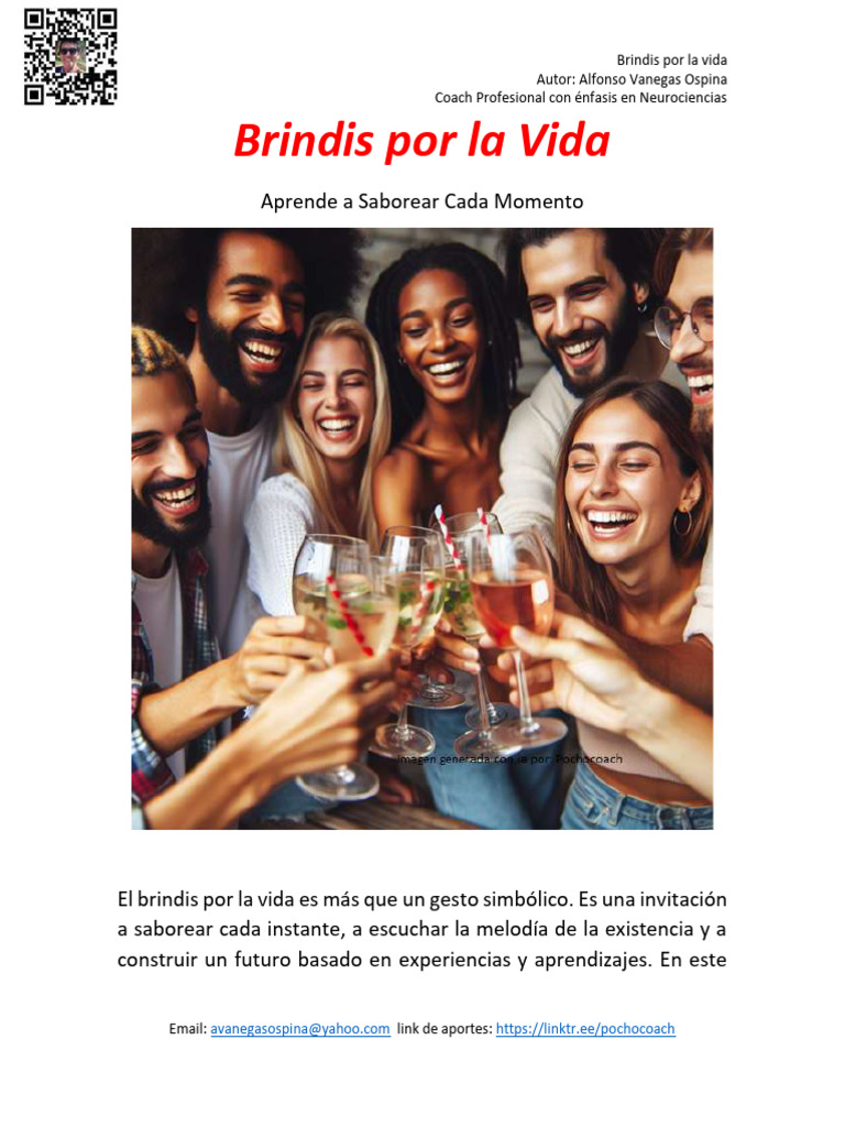 Saborea la Vida: Brindis Consciente | PDF | Experiencia