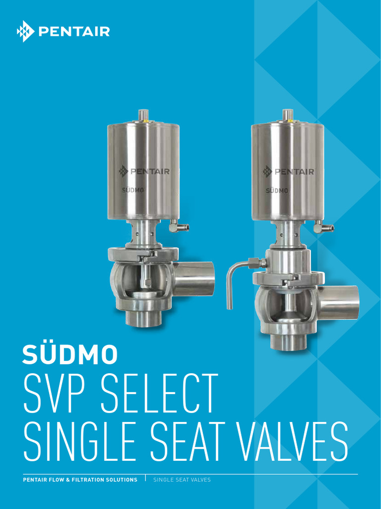 Single-Seat-Valves SVP-Select Sudmo Brochure | PDF | Valve | Drink