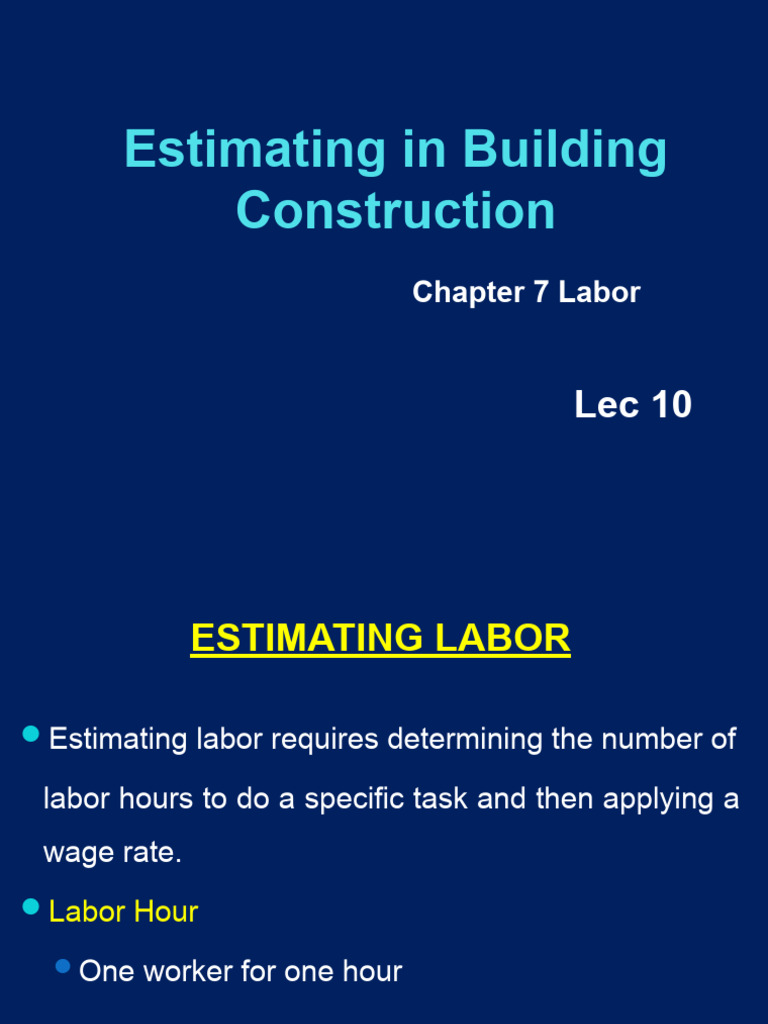 Lec 10 QSCE Labour | PDF | Labour Economics | Business Economics