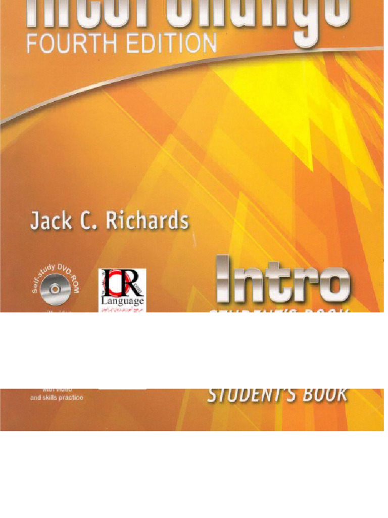 INTERCHANGE INTRO, 4th EDITION TEXTBOOK | PDF