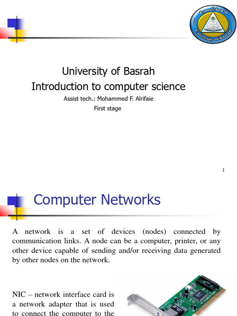 Computer Networks | PDF | Computer Network | Network Topology